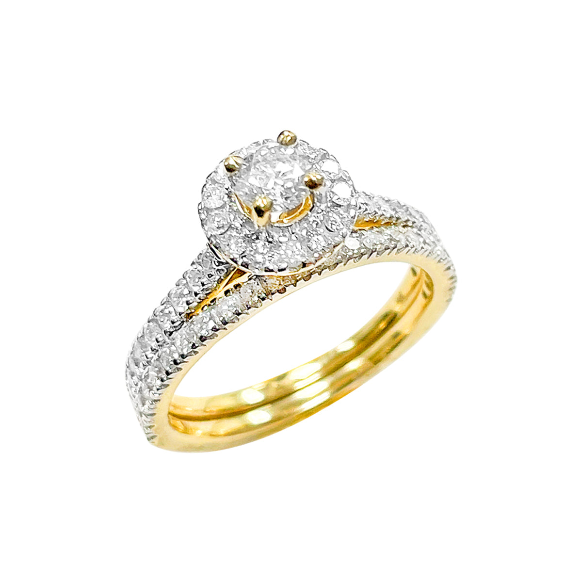 Diamond Bridal Set – CJ Diamond World